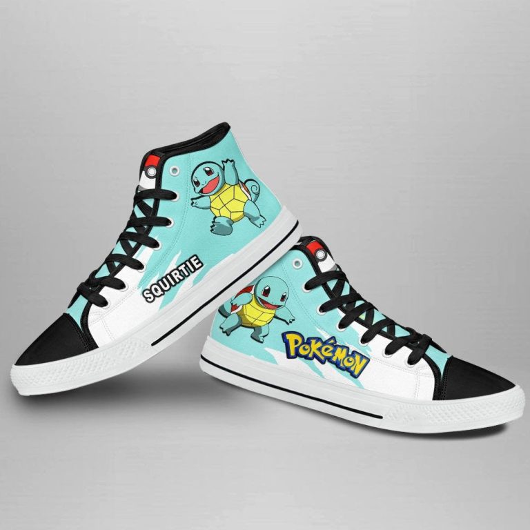 POKEMON Squirtle High Top Shoes