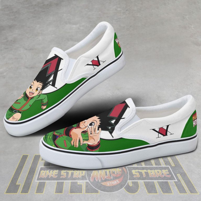 HUNTER X HUNTER Gon Freecss Classic Slip On Shoes