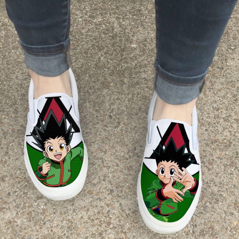 HUNTER X HUNTER Gon Freecss Classic Slip On Shoes