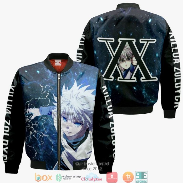 HUNTER X HUNTER Killua Zoldyck Anime Bomber Jacket