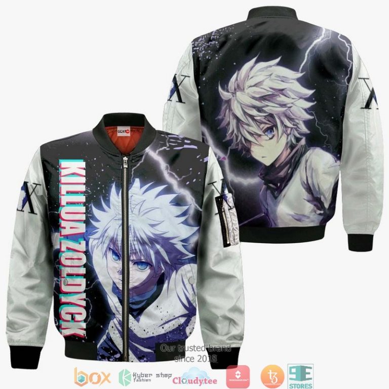 HUNTER X HUNTER Killua Zoldyck Anime Manga Bomber Jacket