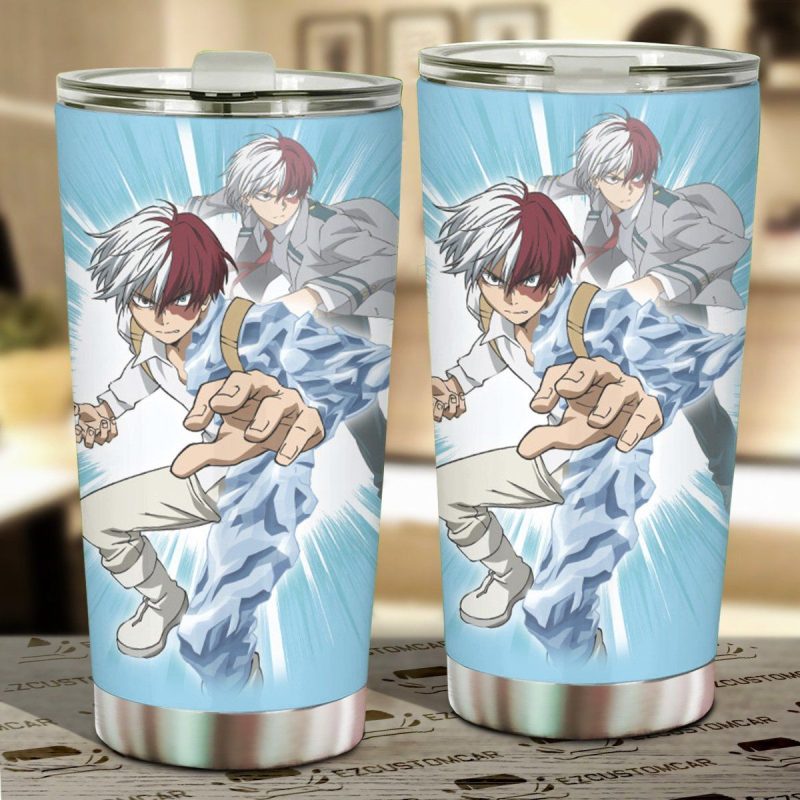 MY HERO ACADEMIA Shoto Todoroki Blue Sky Tumbler