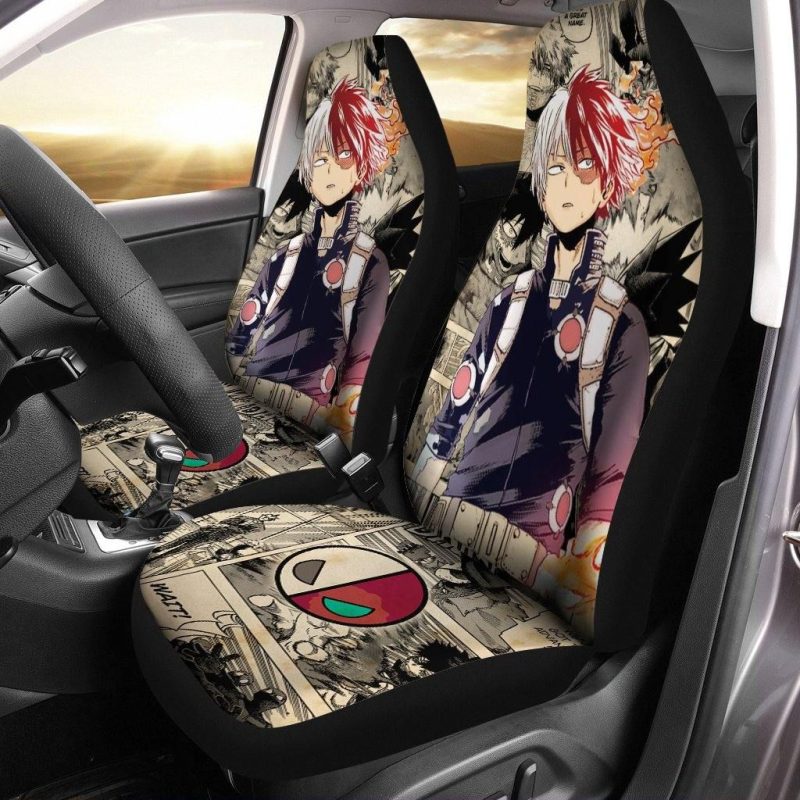 MY HERO ACADEMIA Shoto Todoroki Comic Manga Car Seat Covers