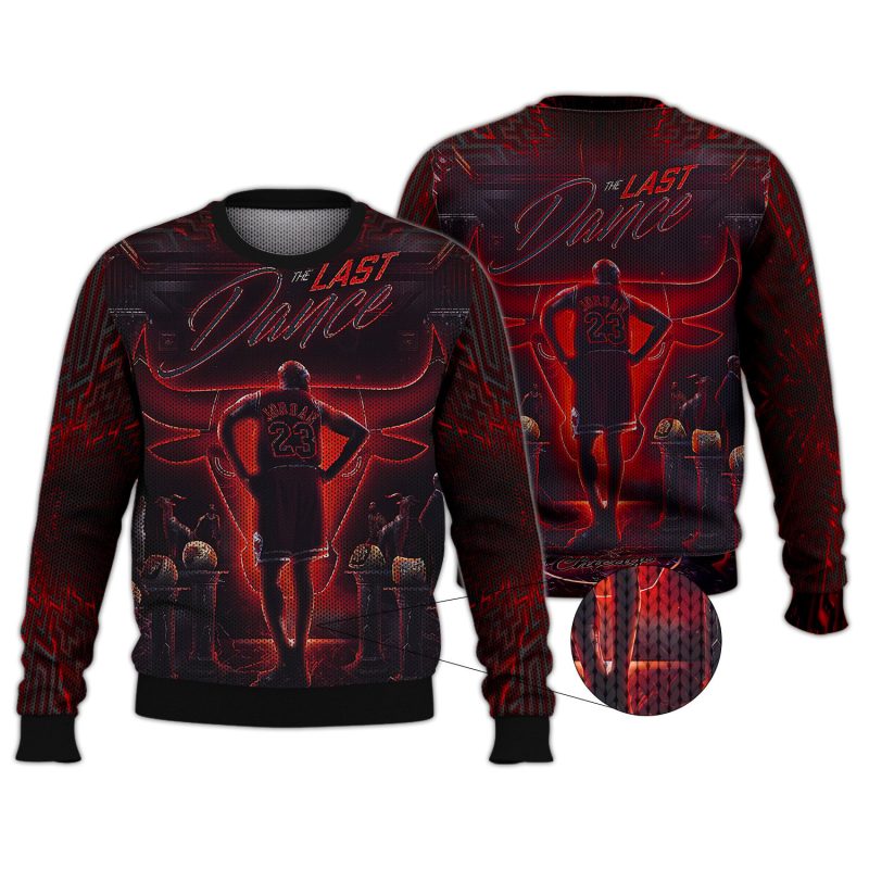 NBA Chicago Bulls Michael Jordan Limited Sweater
