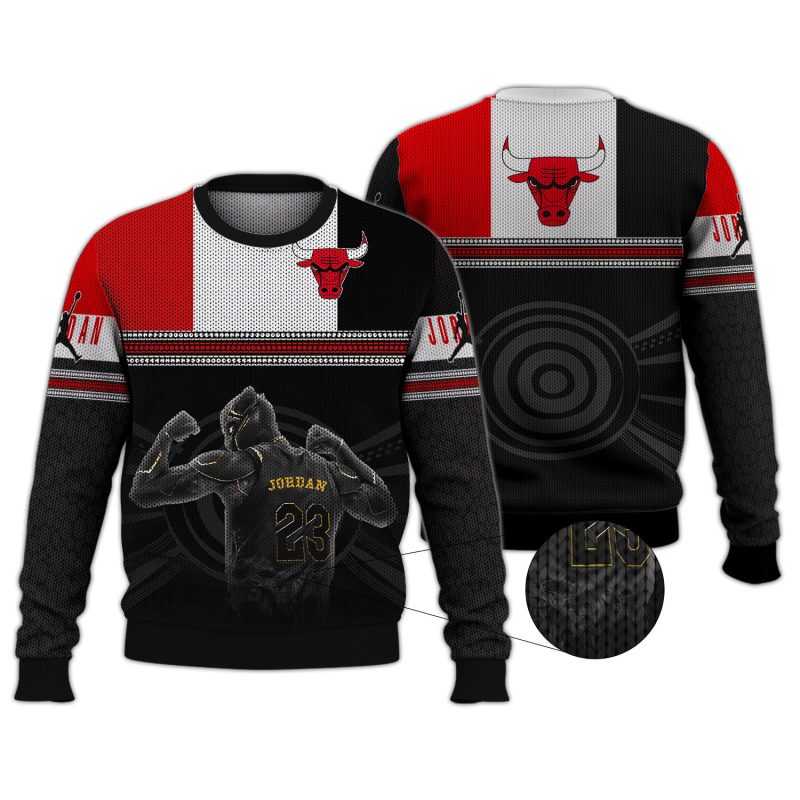 NBA Chicago Bulls Michael Jordan New Design Sweater