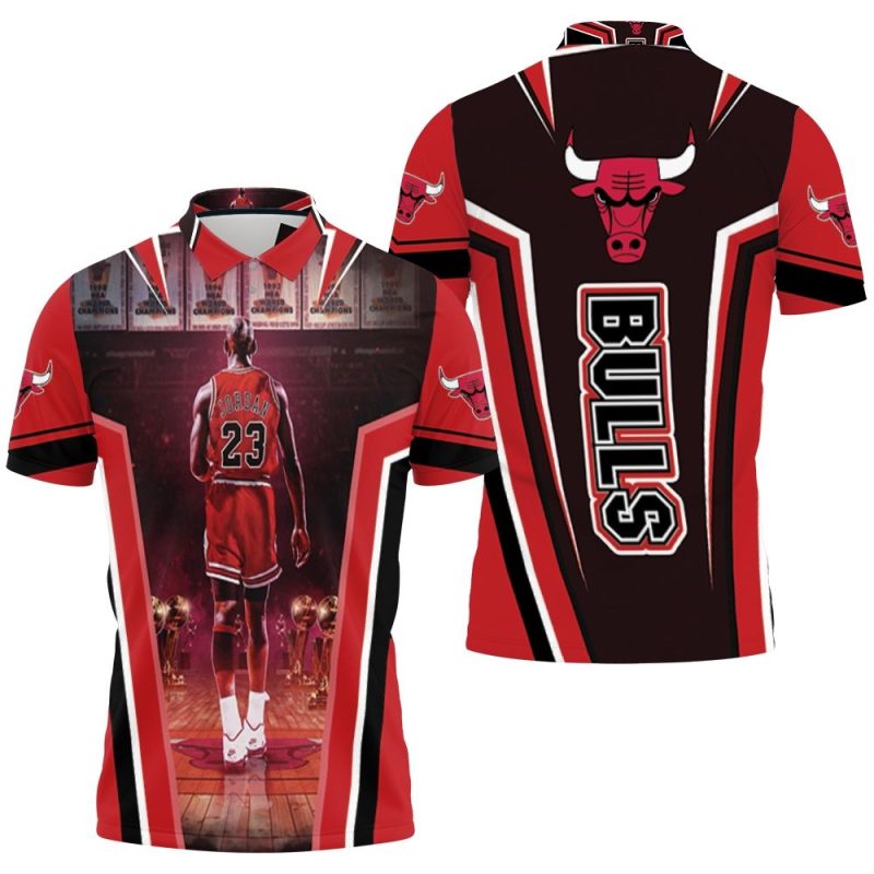 NBA Chicago Bulls Michael Jordan Polo Shirt