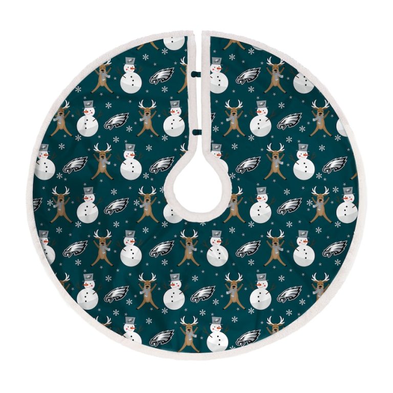 NFL Philadelphia Eagles Reindeer Christmas Tree Skirt
