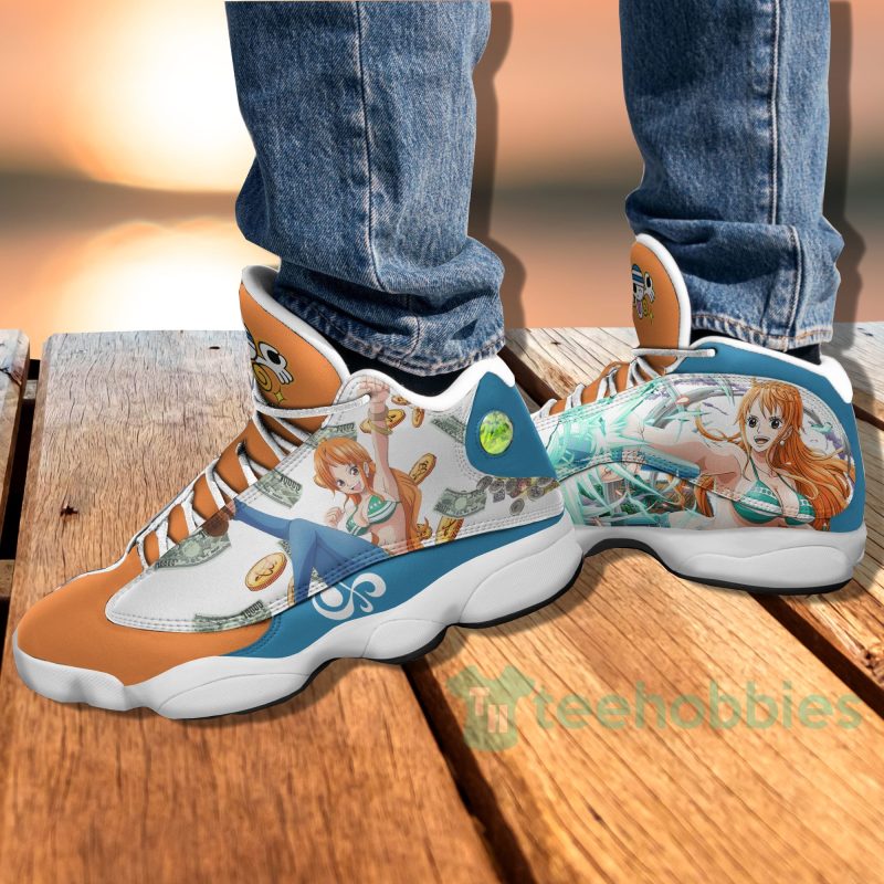 ONE PIECE Nami Mix Anime Air Jordan 13 Shoes