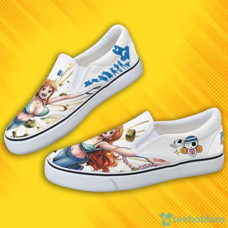 ONE PIECE Nami White Slip On Shoes