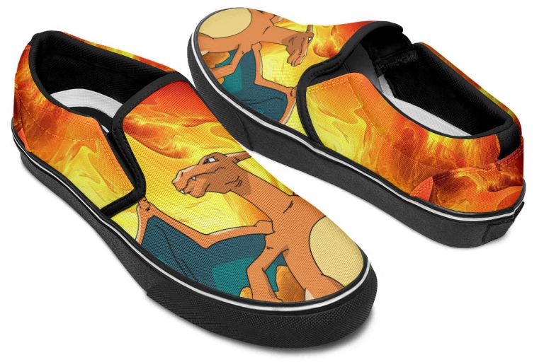 POKEMON Charizard Slip On Shoes