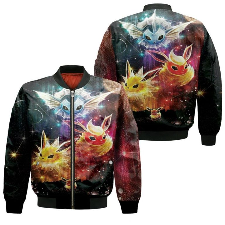 POKEMON Eevee Special Design Bomber Jacket