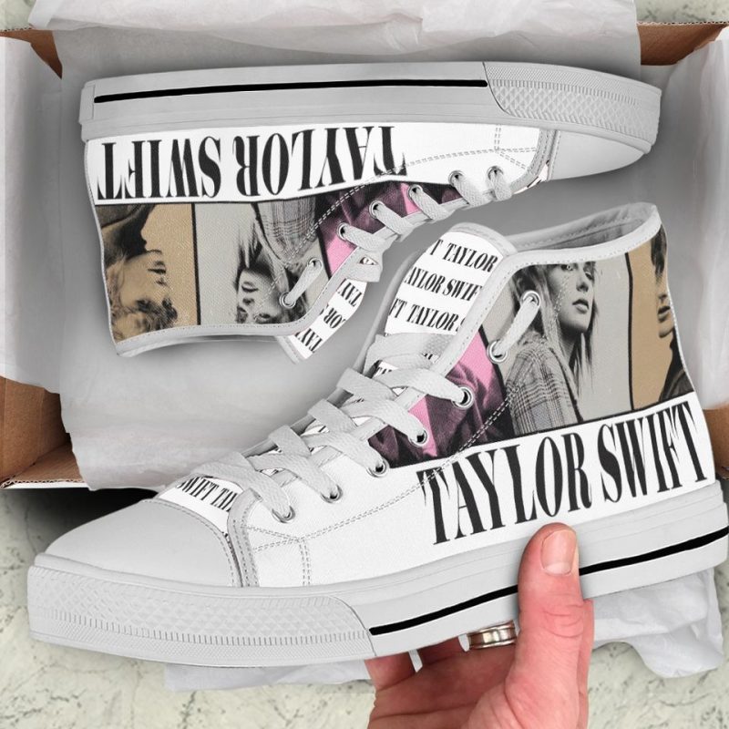 Taylor Swift Inspired Eras Tour High Top Shoes