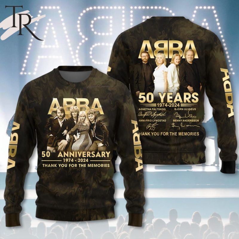 ABBA 50th Anniversary 1974 - 2024 Sweater