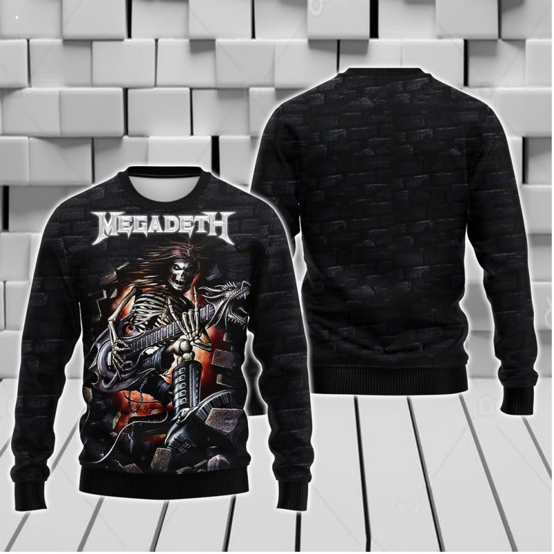 Megadeth Wake Up Dead Sweater