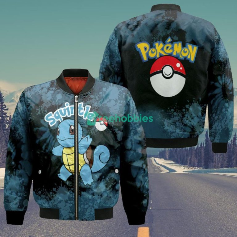POKEMON Squirtle Anime Bomber Jacket