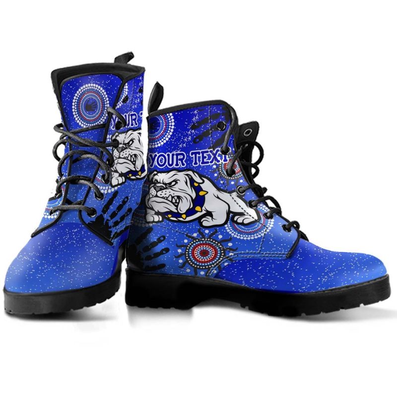 NRL Canterbury-Bankstown Bulldogs Custom Text Indigenous Victorian ...