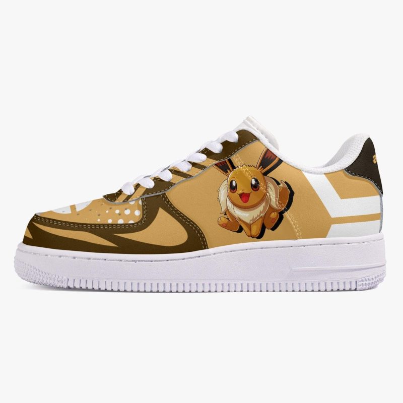 POKEMON Eevee Brown Air Force 1 Shoes
