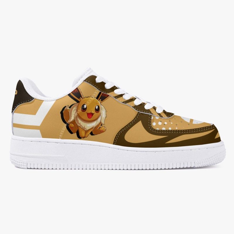 POKEMON Eevee Brown Air Force 1 Shoes