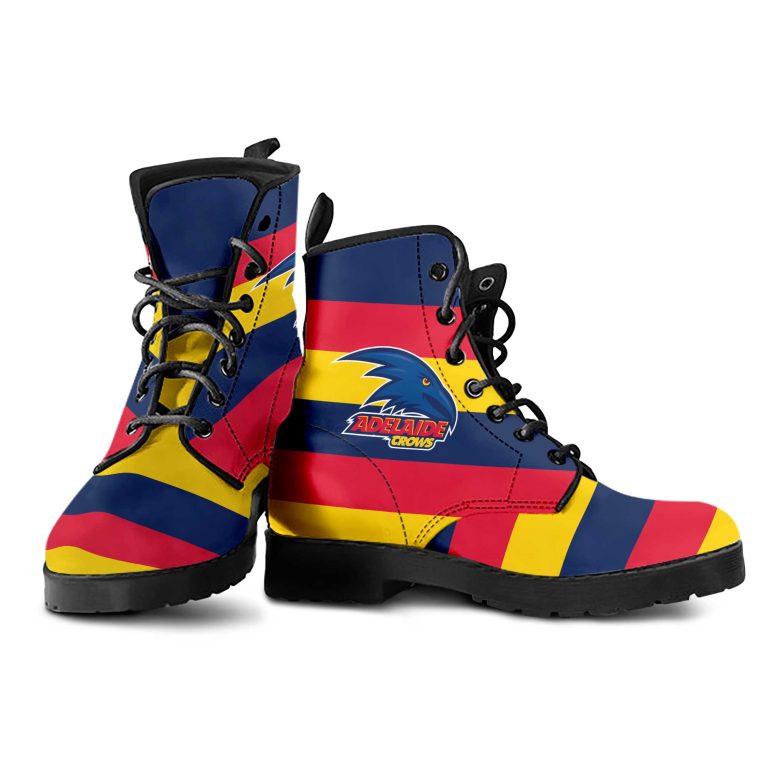 AFL Adelaide Crows Leather Boots