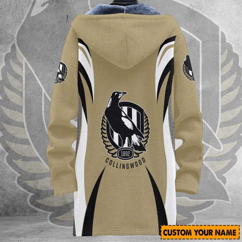 Collingwood Magpies Custom Name Special Edition Fleece Jacket