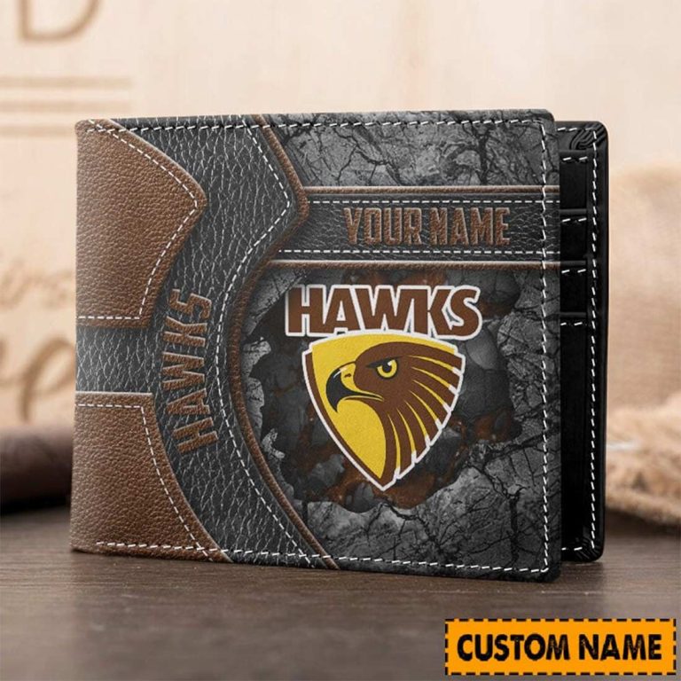 Hawthorn Hawks Custom Name Special Edition Wallet