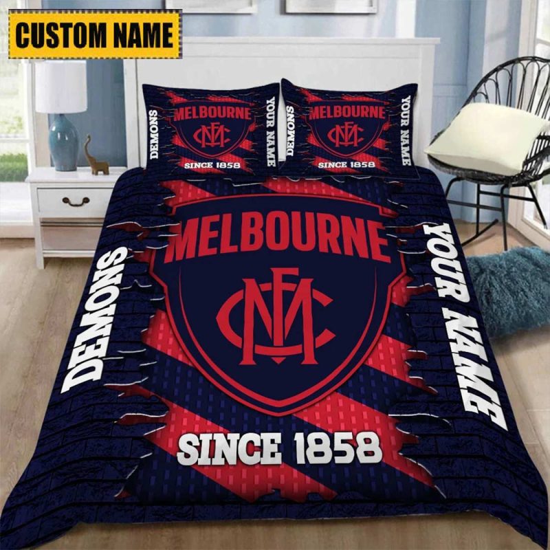 Melbourne Demons Custom Name Special Edition Doona Cover