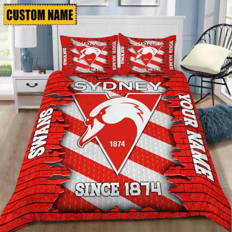 Sydney Swans Custom Name Special Edition Doona Cover