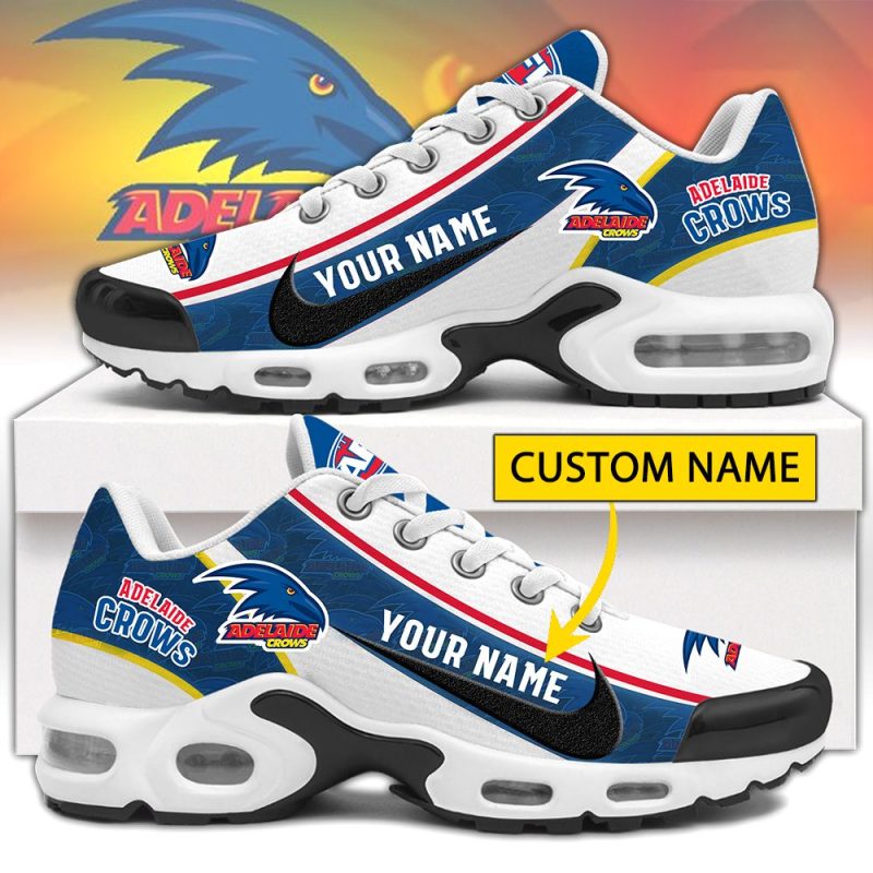 Adelaide Crows Custom Name Sporty Style Air Max Plus Shoes