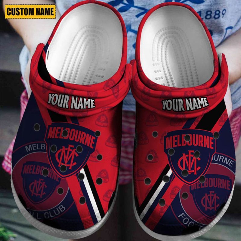 Melbourne Demons Custom Name Special Edition Crocs