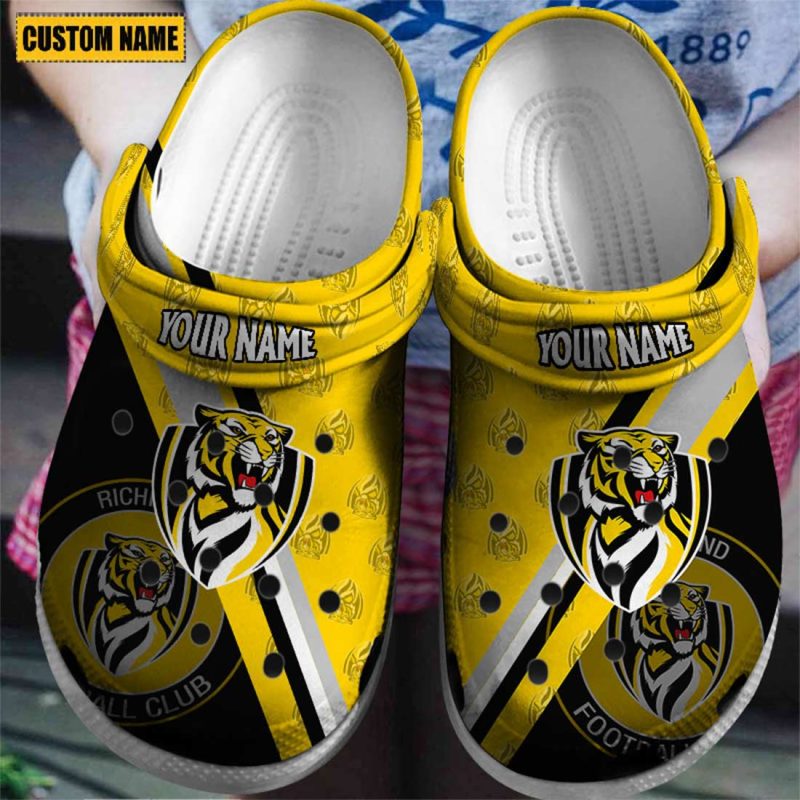 Richmond Tigers Custom Name Special Edition Crocs