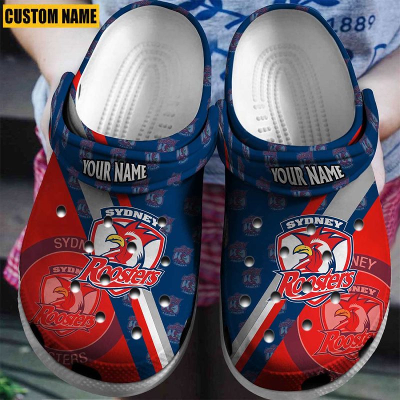 Sydney Roosters Custom Name Special Edition Crocs