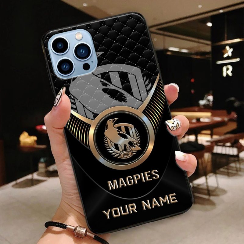 Collingwood Magpies Custom Name New Style Phone Case