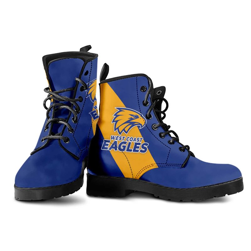 AFL West Coast Eagles Leather Boots