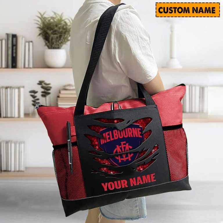 Melbourne Demons Custom Name New Edition Eco Tote Bag
